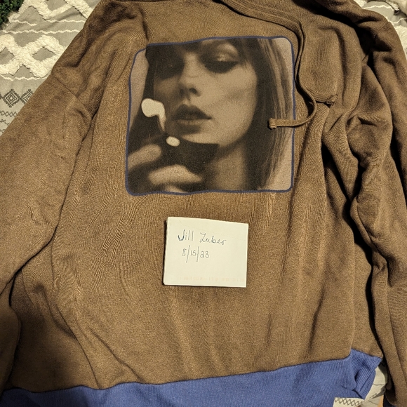 Taylor Swift | Tops | Taylor Swift Midnights Brown Hoodie | Poshmark